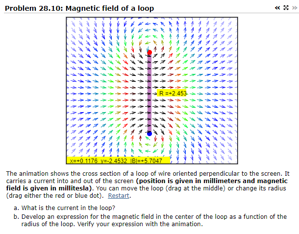 Solved Problem 28.10: Magnetic field of a loop