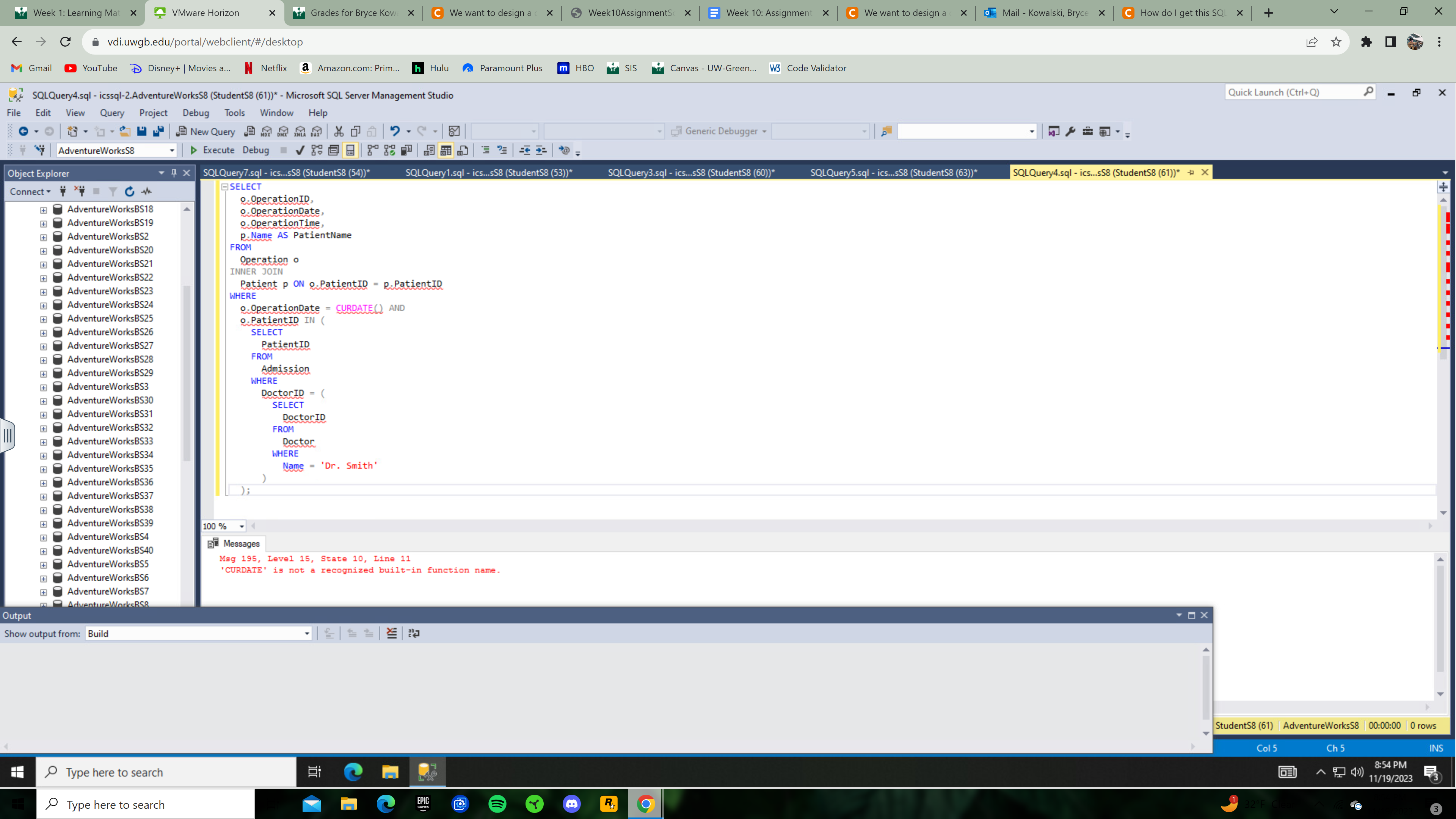 Solved How to get this code to stop erroring For this | Chegg.com