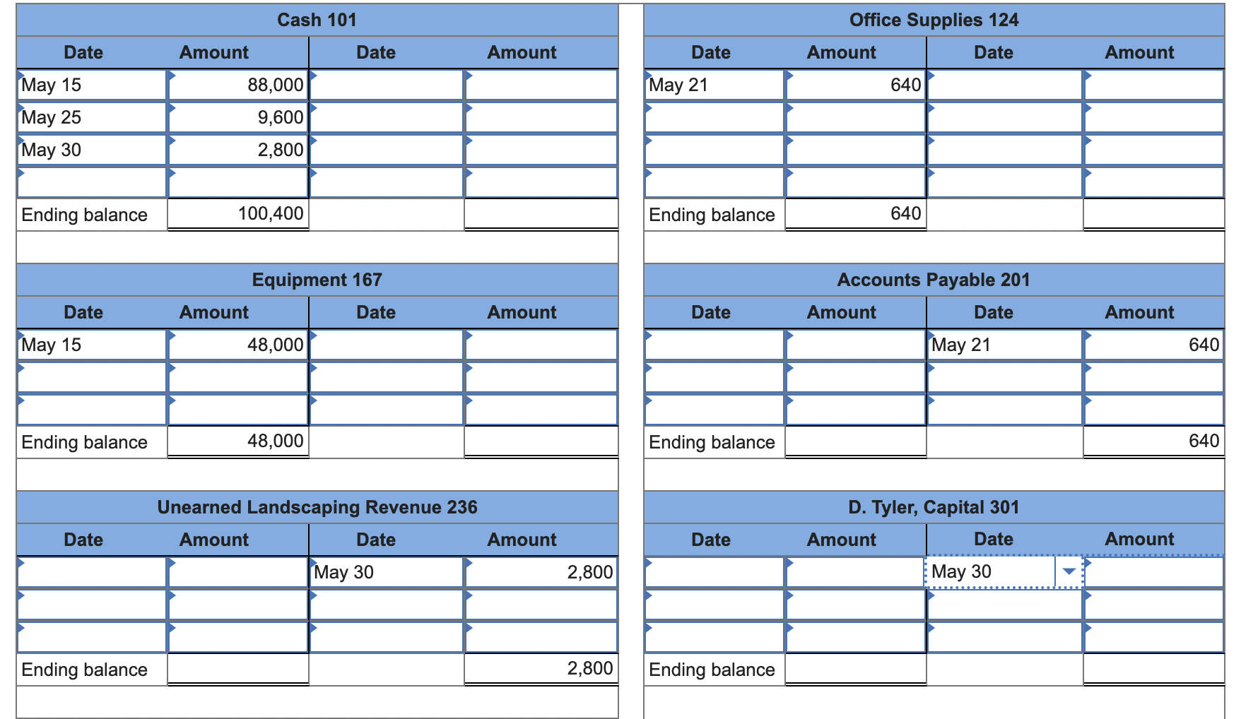 Solved For each transaction, (1) analyze the transaction | Chegg.com
