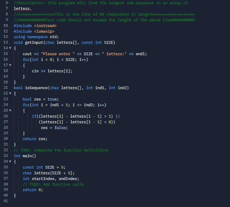Solved Modify the provided code to create program which will | Chegg.com