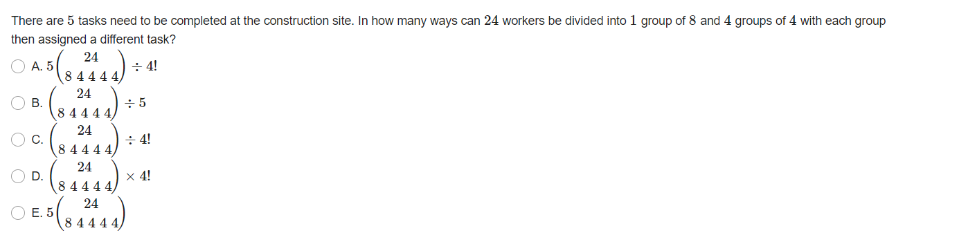 Solved There are 5 tasks need to be completed at the | Chegg.com