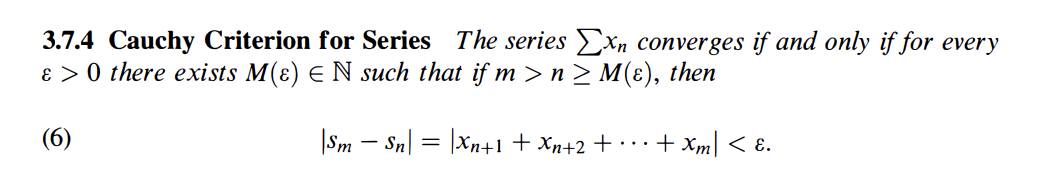 Solved You are required to use cauchy criterion to solve | Chegg.com