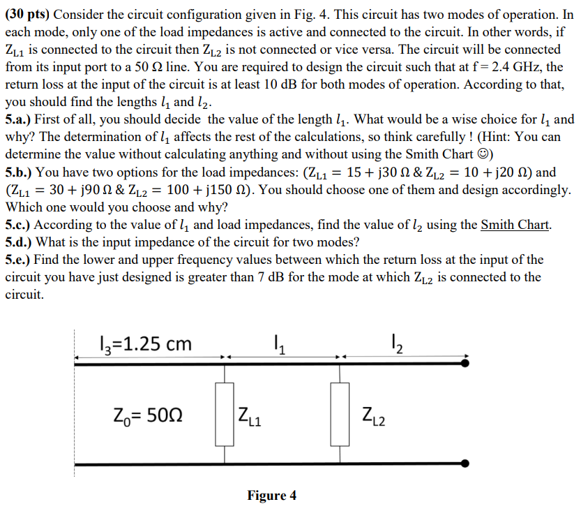 Solved (30 ﻿pts) ﻿Consider the circuit configuration given | Chegg.com