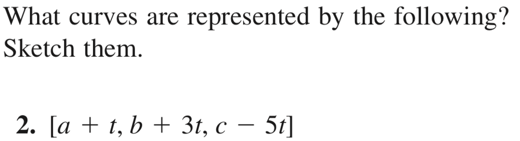 Solved What curves are represented by the following? Sketch | Chegg.com