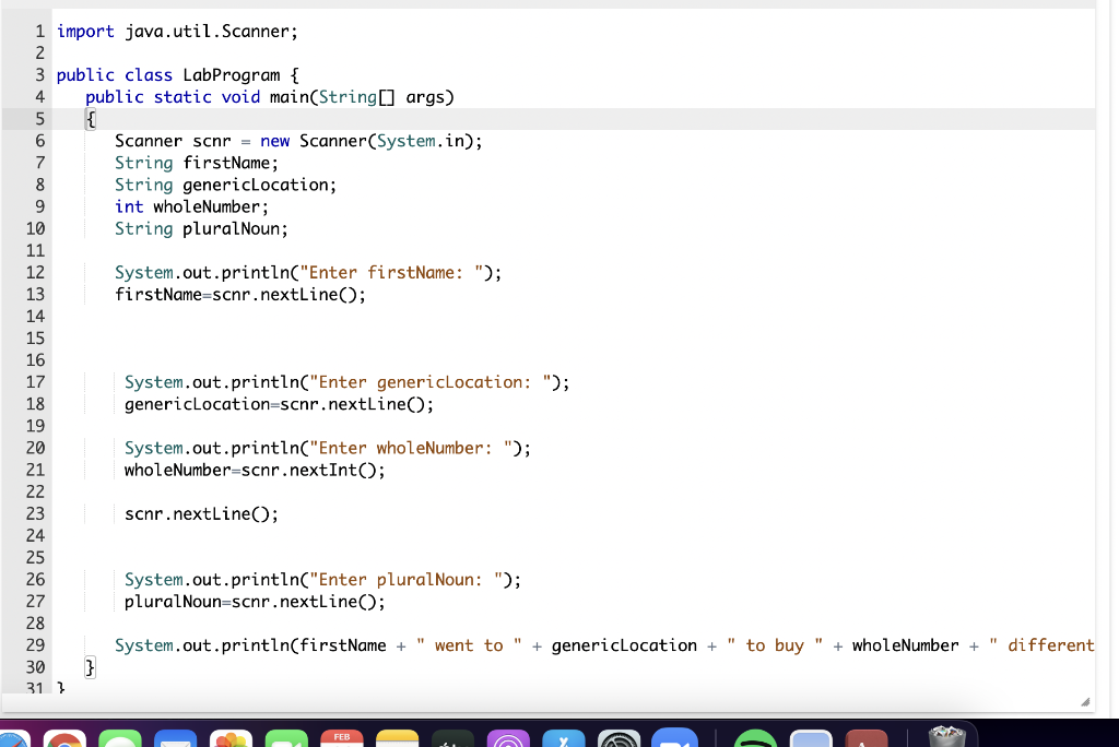 Solved Second Box Enter Program Input Optional Eric 