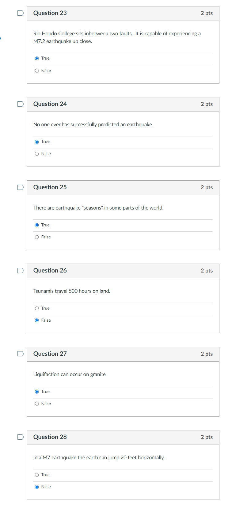 Solved Rio Hondo College sits inbetween two faults. It is | Chegg.com