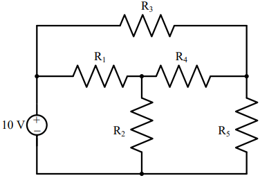 Solved find the total resistance for the following circuit: | Chegg.com