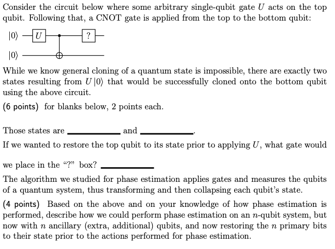 Consider the circuit below where some arbitrary | Chegg.com