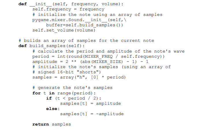 In this activity, you will implement a simple piano | Chegg.com