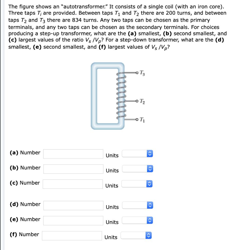 Solved The figure shows an "autotransformer." It consists of | Chegg.com