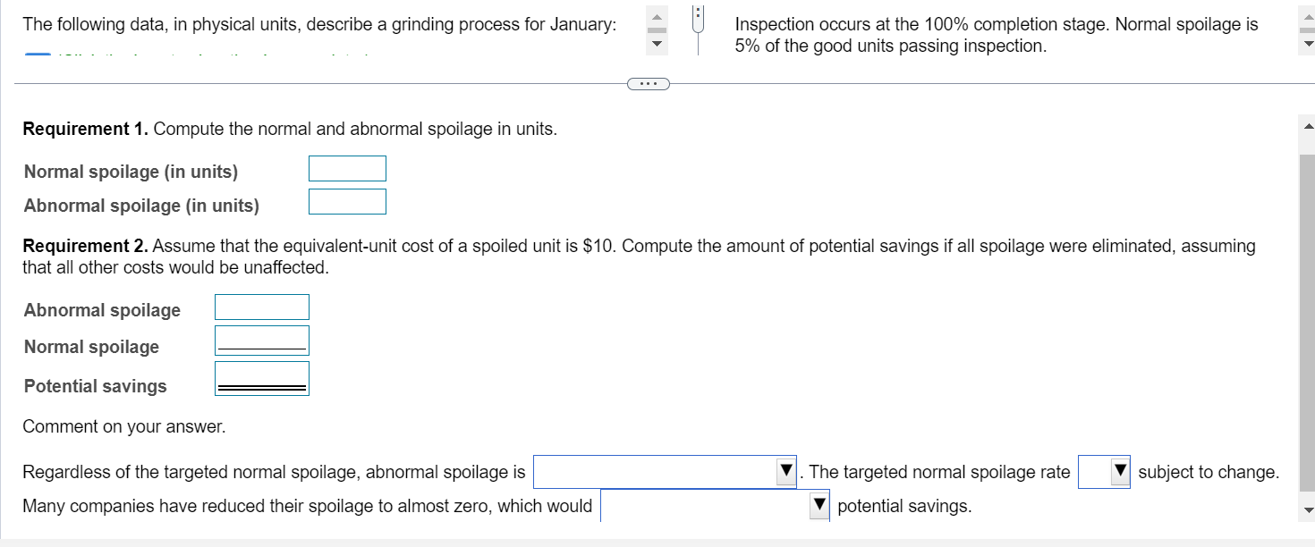 Solved The following data, in physical units, describe a | Chegg.com