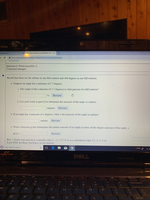 Solved IRON Question 6. Points possible:4 Unlimited | Chegg.com