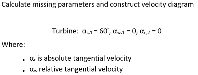 Solved Calculate missing parameters and construct velocity | Chegg.com