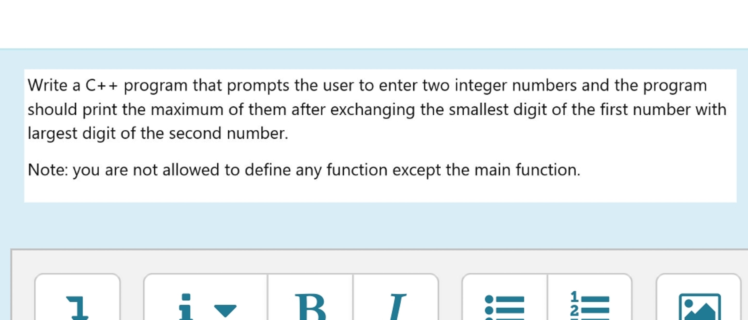 Solved I have an exam quicklyWrite a C++ ﻿program that | Chegg.com