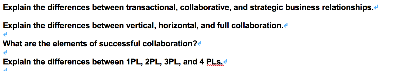 Solved Explain the differences between transactional, | Chegg.com