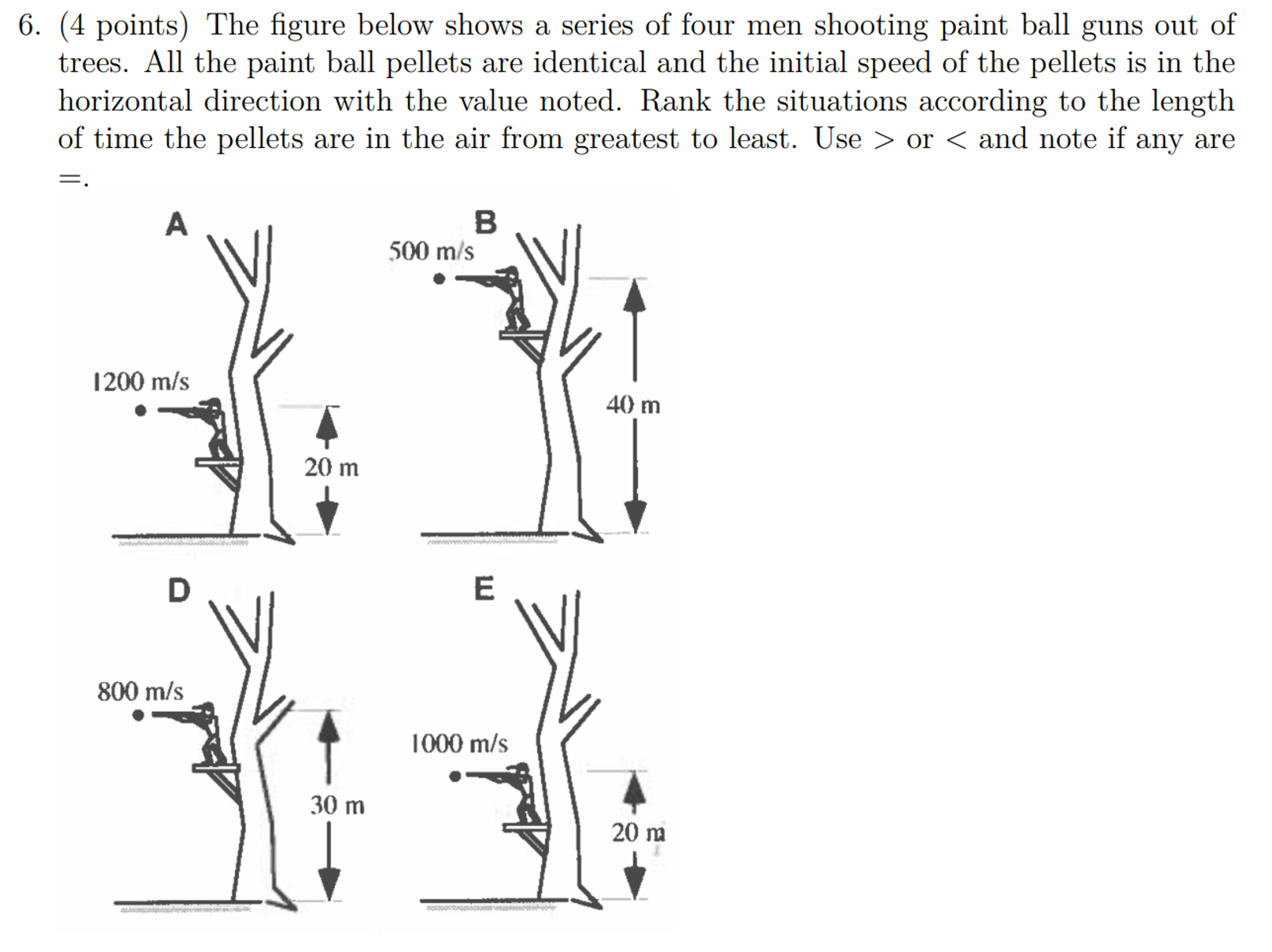 Solved 6. (4 ﻿points) ﻿The figure below shows a series of | Chegg.com