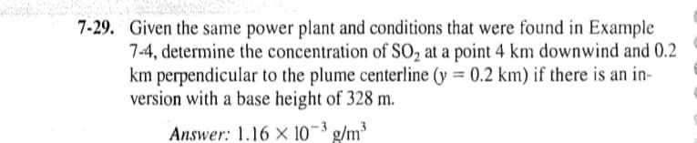 Solved 7-29. Given the same power plant and conditions that | Chegg.com
