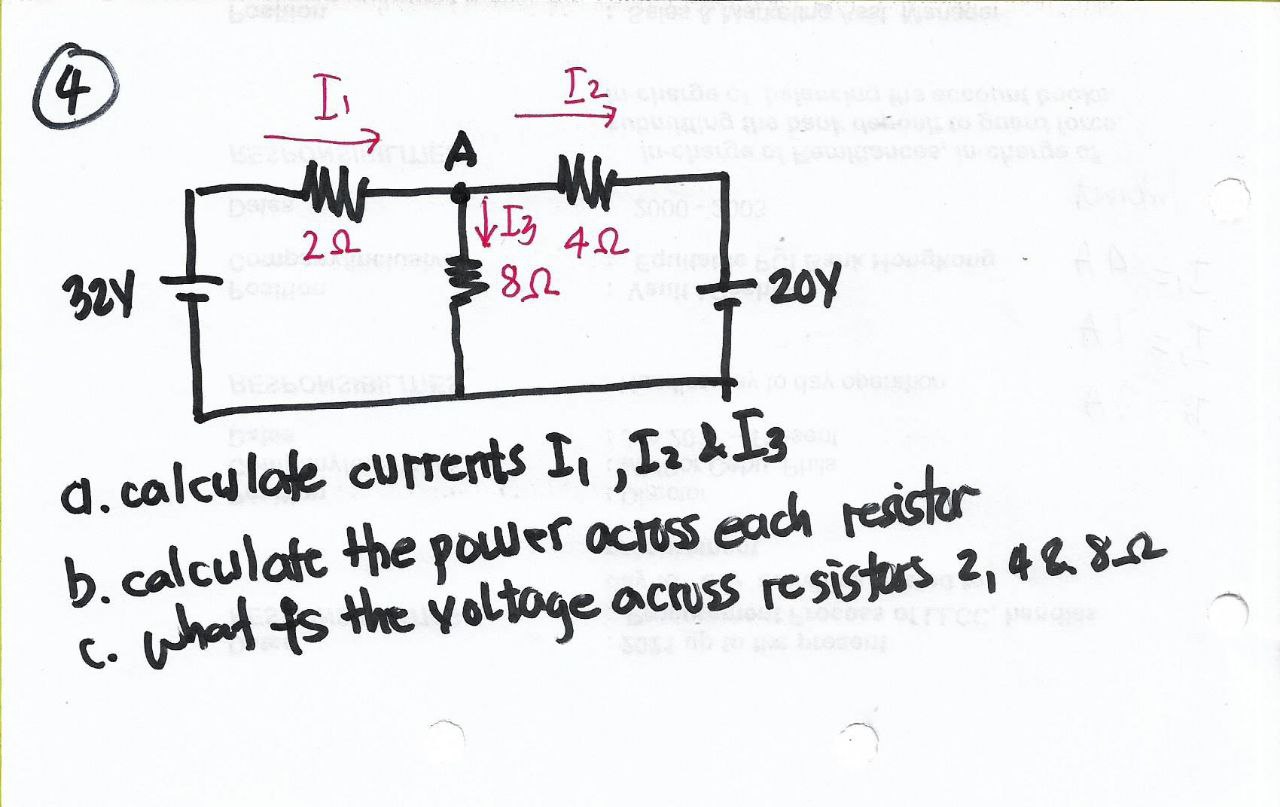 Solved Solution using KCL and KVLa) Calculate current | Chegg.com