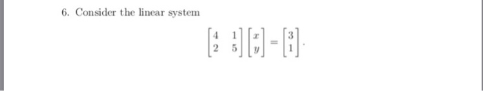 Solved (a) Set up the Jacobi iteration with initial guess x | Chegg.com
