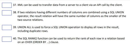 Solved 37. XML can be used to transfer data from a server to | Chegg.com