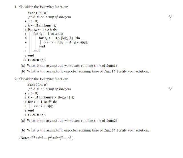 Solved For each of the following problems, simplify and | Chegg.com
