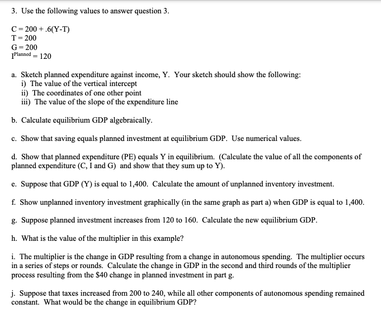 Solved 3. Use the following values to answer question 3. C = | Chegg.com