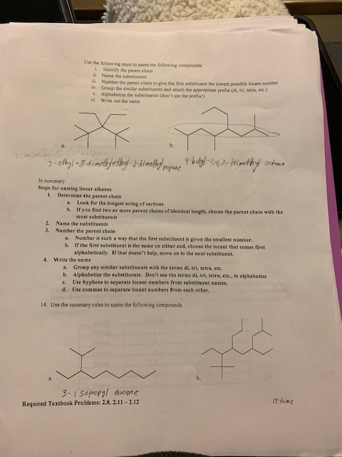 Solved please check my work on these and help me with the | Chegg.com