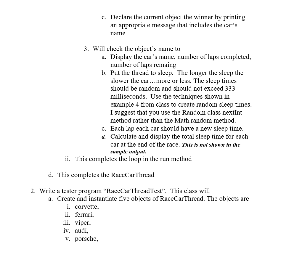 Solved Be able to: 1. Write a class that extends class | Chegg.com