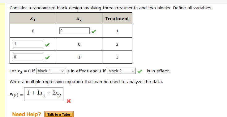 Solved Consider a randomized block design involving three | Chegg.com