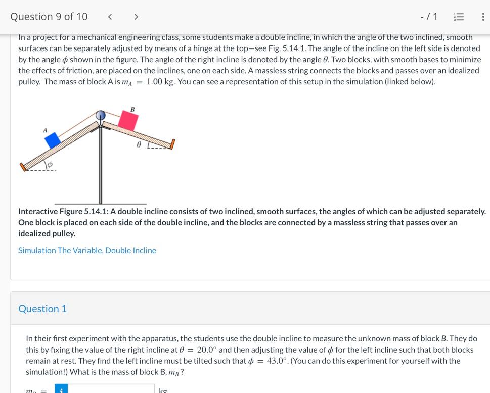 Solved Question 9 of 10 - / 1 : In a project for a | Chegg.com
