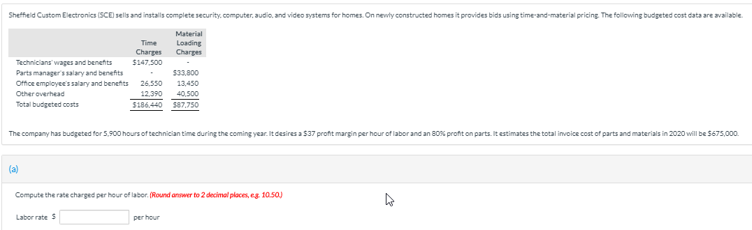 Solved (a)^ (b) Compute the material loading percentage (c) | Chegg.com