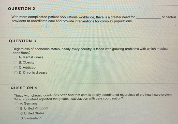 Solved QUESTION 2 With more complicated patient populations | Chegg.com