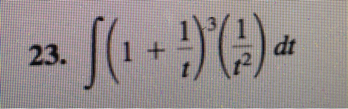 Solved Finding an Indefinite Integral In Exercises 5-26, | Chegg.com