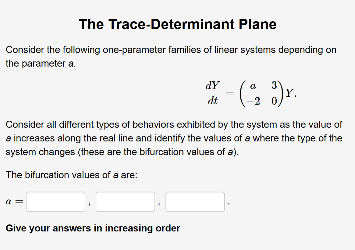 Solved Consider the following one-parameter families of | Chegg.com