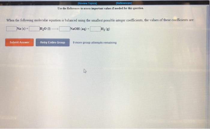 Solved Use the References to access important values if | Chegg.com