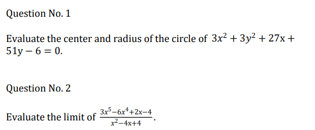 Solved Give the answer of given questions | Chegg.com