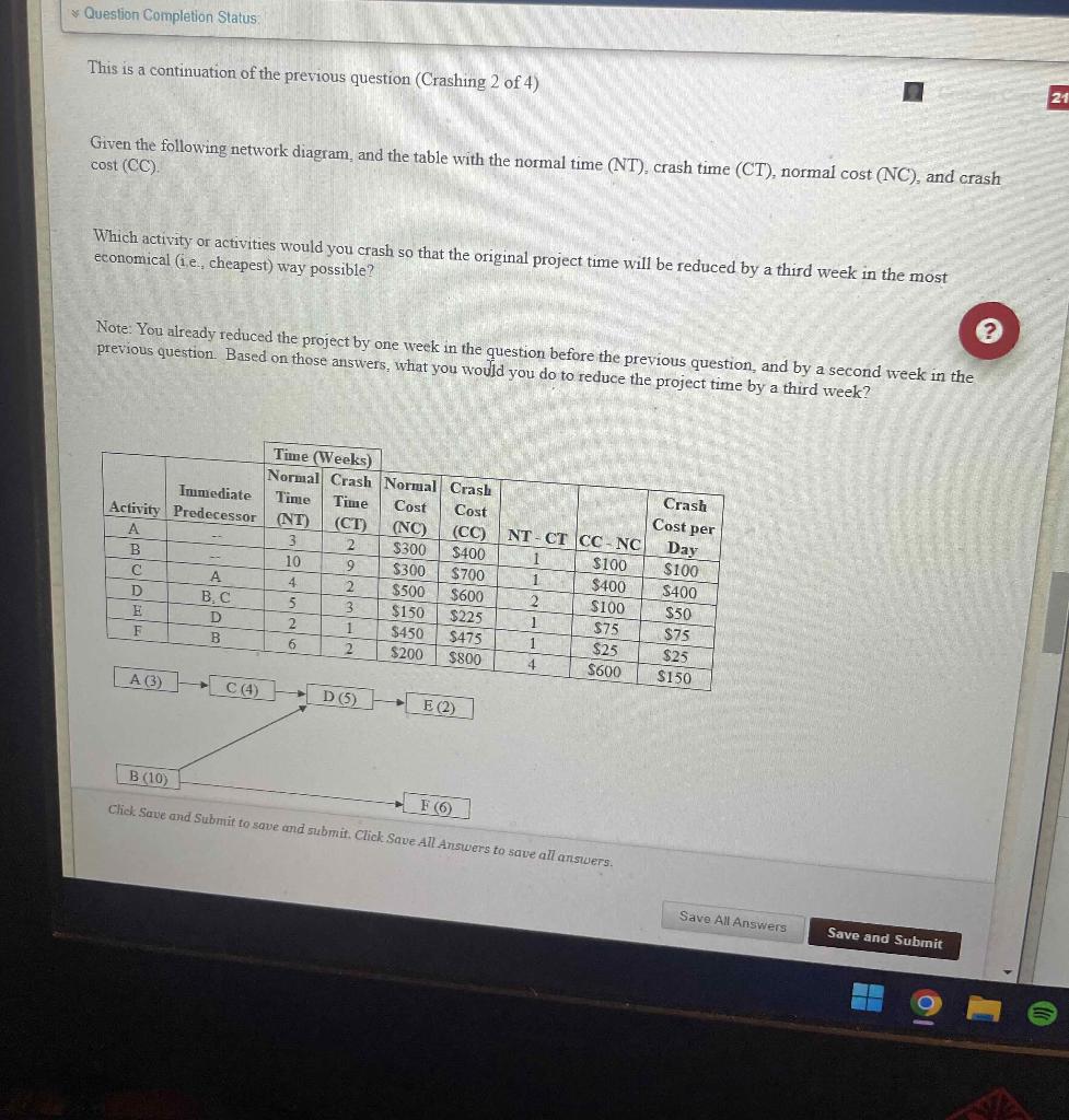 Solved This is a continuation of the previous question | Chegg.com