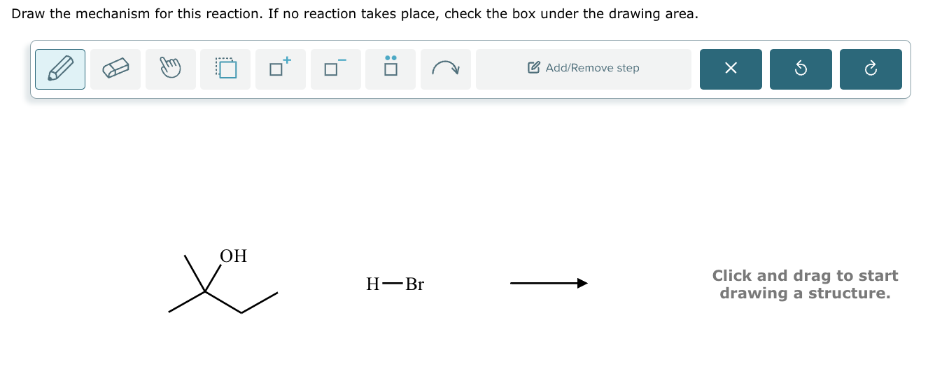 Solved by an EXPERT Draw the mechanism for this reaction. If no ...