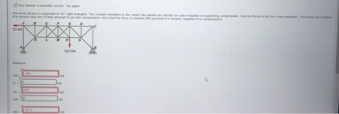 Solved s Your answer is partially correct. Try agan The | Chegg.com