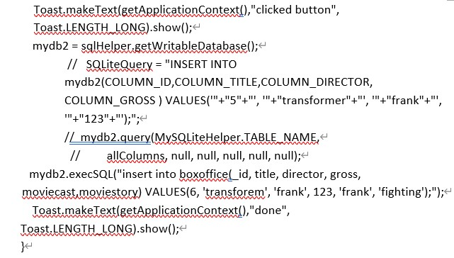 Follow Lecture "sqlite" slides in the class to build | Chegg.com
