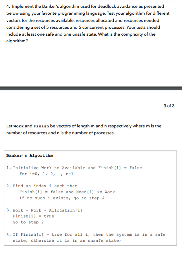 Solved Homework 4 Synchronization And Deadlock 1