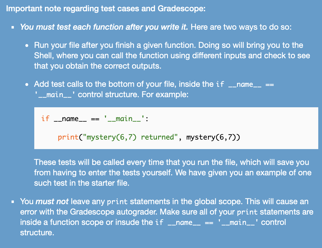 Solved 8. Once you have completed all of the methods | Chegg.com
