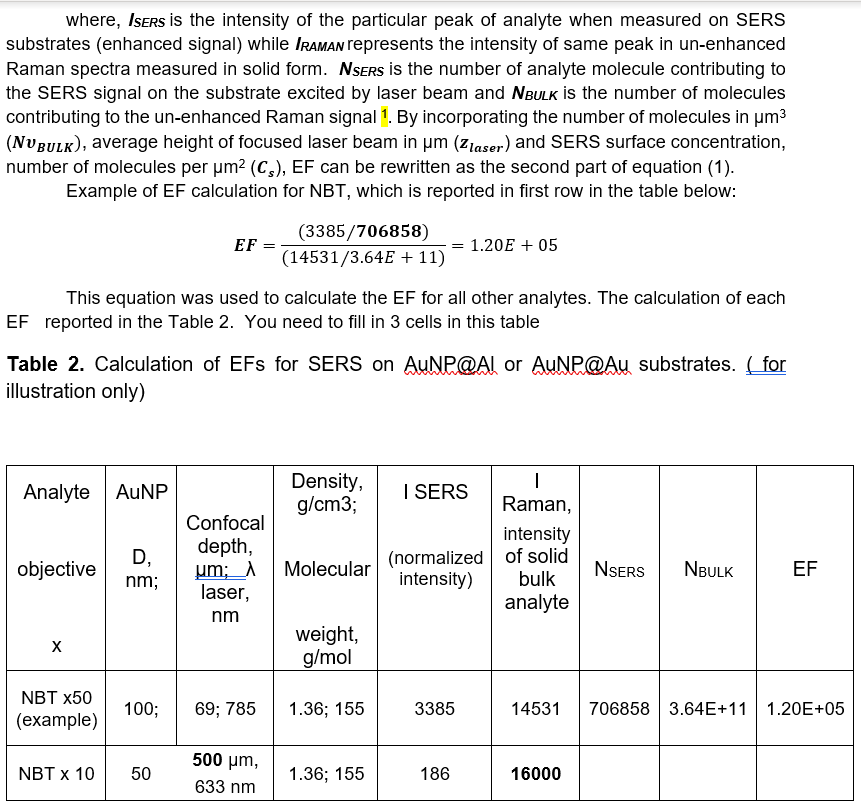 Solved I need help with the correct calculation of the NBULK | Chegg.com