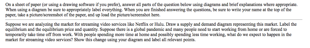 Solved On a sheet of paper (or using a drawing software if | Chegg.com