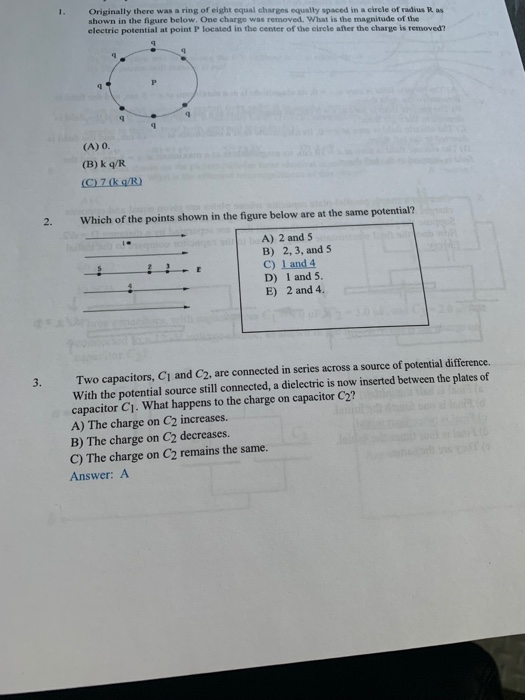 Solved: I Have The Answers. Can You Explain Them To Me. | Chegg.com