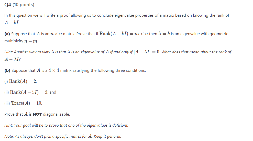 Solved Q4 (10 ﻿points)In ﻿this question we ﻿will write a | Chegg.com