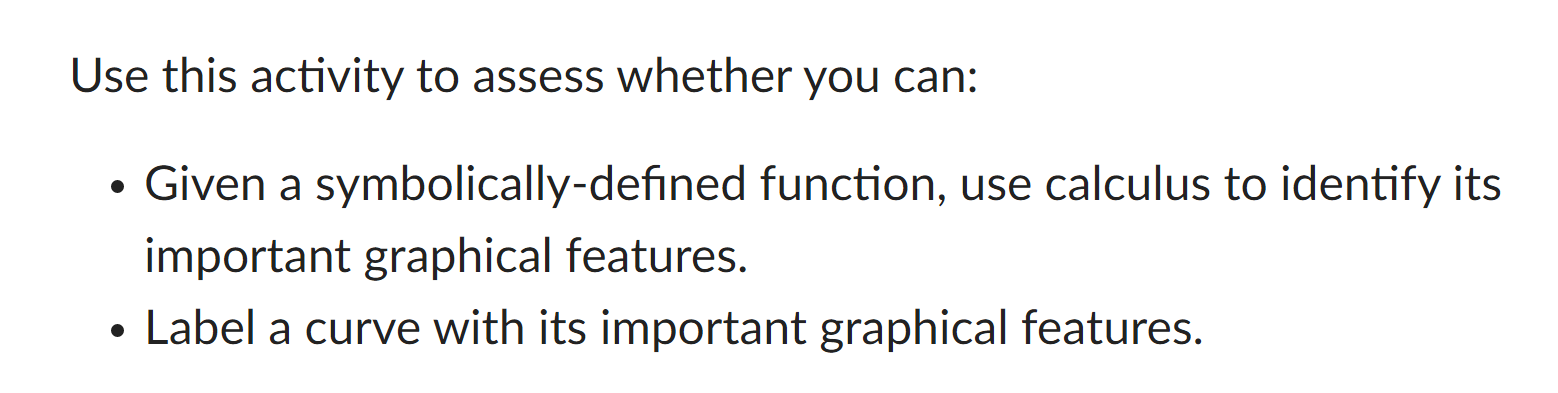 Solved Use this activity to assess whether you can: - Given | Chegg.com
