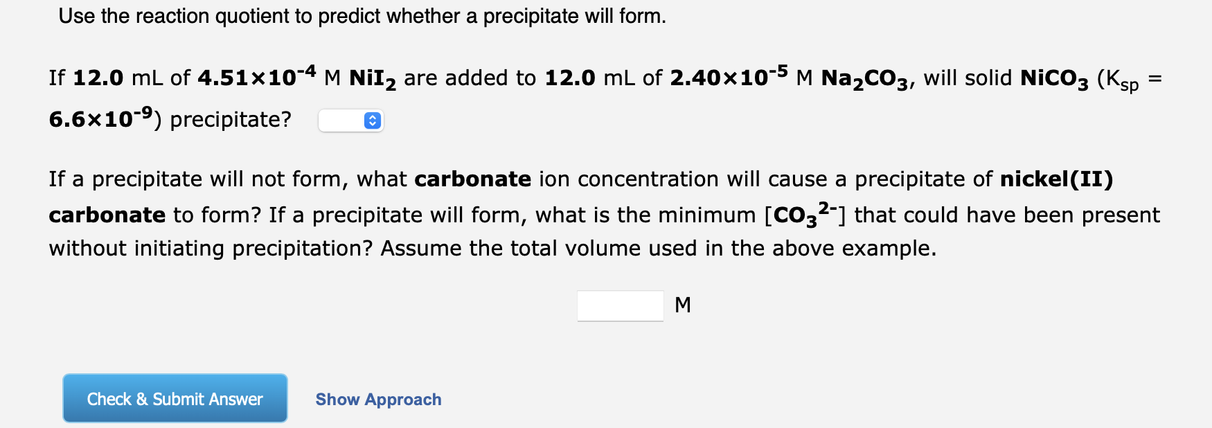 Solved Use the reaction quotient to predict whether a | Chegg.com