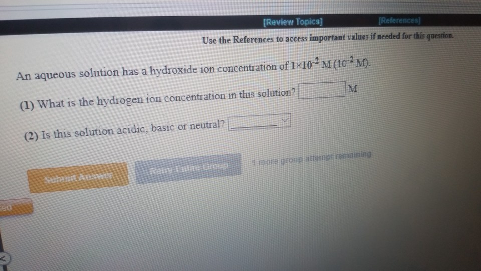 Solved Review Topics] [References Use the References to | Chegg.com