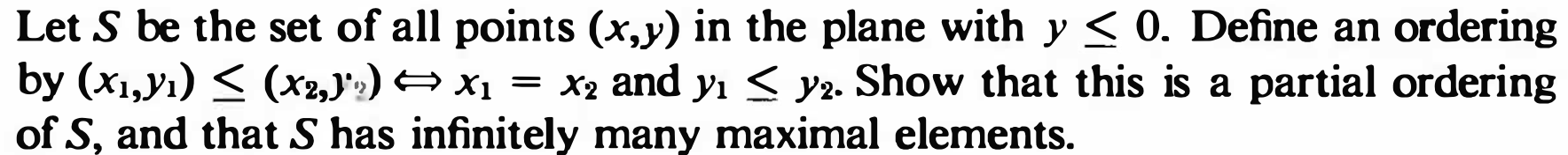 Solved Let S be the set of all points (x,y) in the plane | Chegg.com